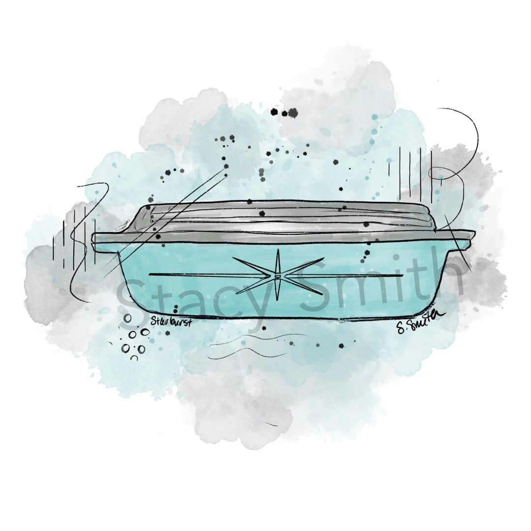 Vintage Pyrex Drawing Starburst Pattern - DIGITAL DOWNLOAD - Etsy