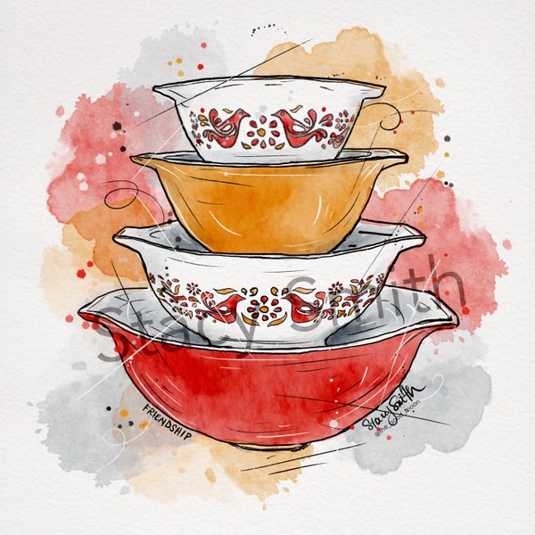 Pyrex Cinderella - Etsy