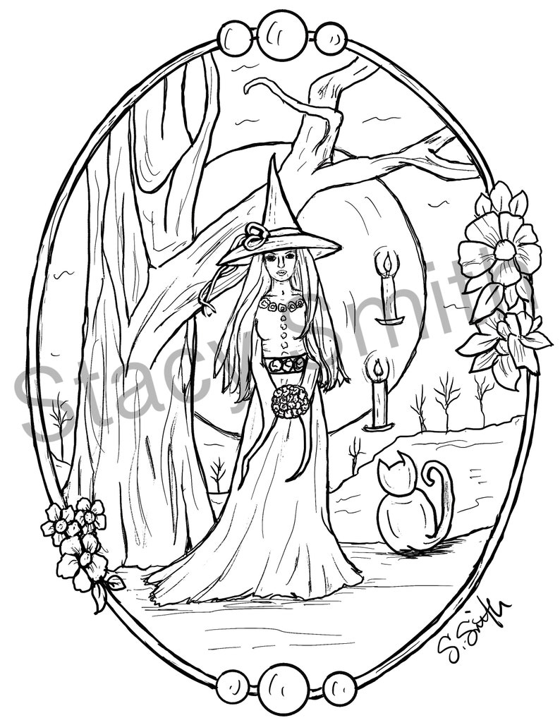 Coloring Page agnes PDF DIGITAL DOWNLOAD - Etsy