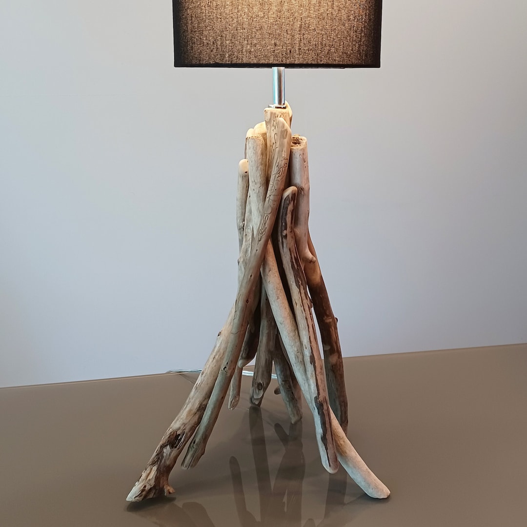 Driftwood Table Lamp Driftwood Lamp Cabin Lamp Rustic Lamp - Etsy