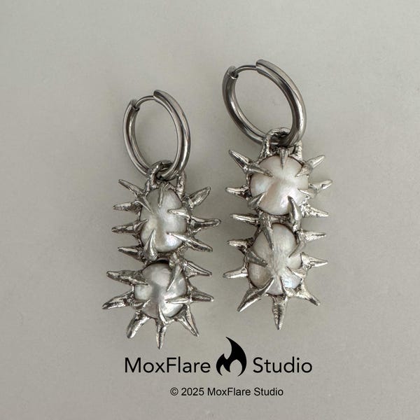 Edgy Earrings - Etsy