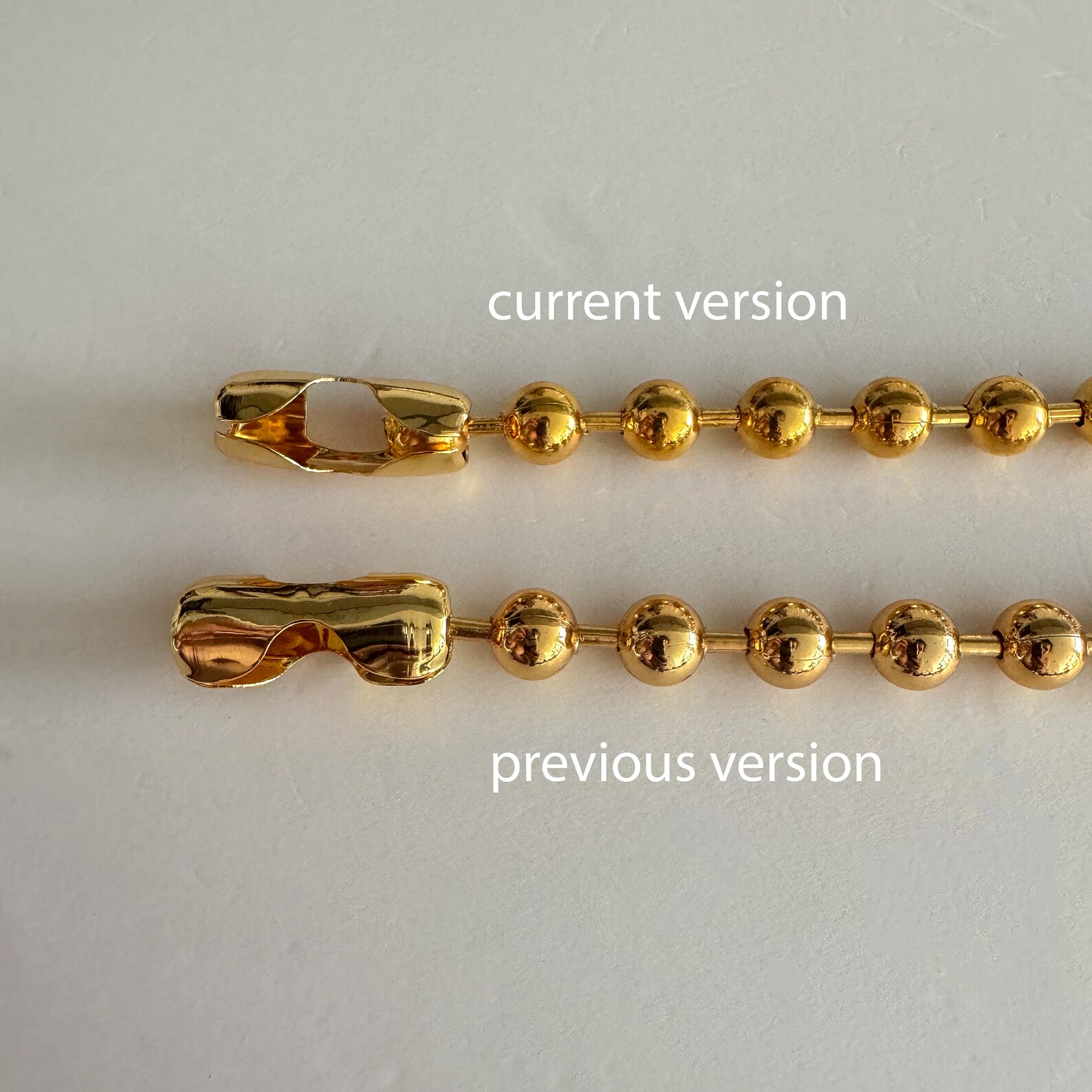 Oversized Stainless Steel Ball Chain, Statement Necklace, Chunky ...