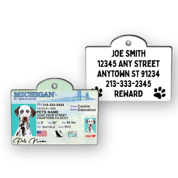Dog Driver License - Etsy
