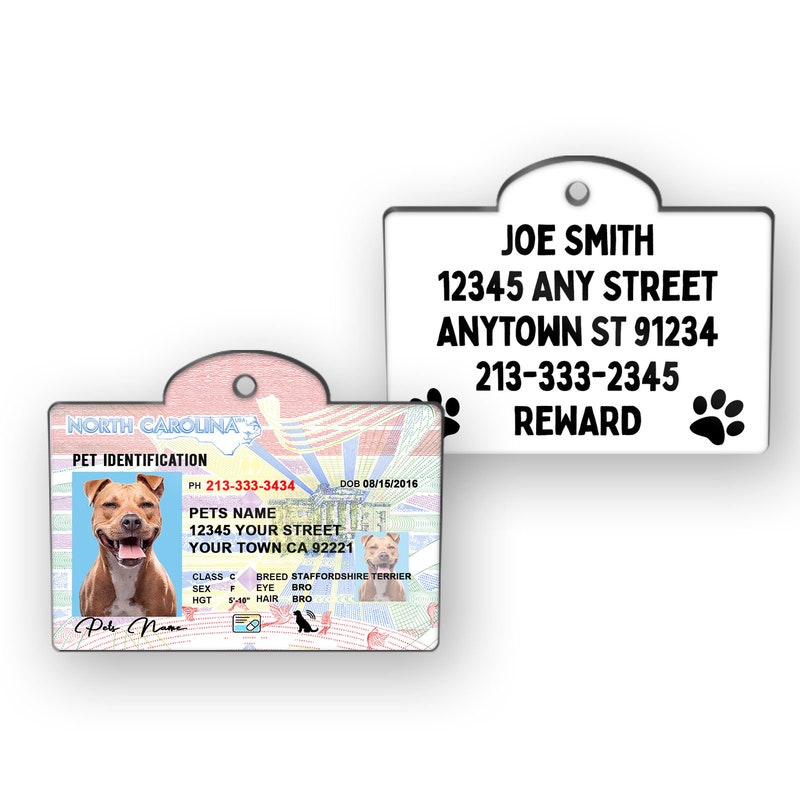 Dog Driver License - Etsy