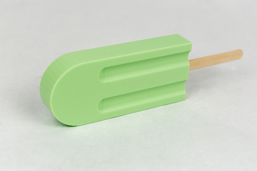 3D Printed Life Sized Popsicle, Replica Ice Cream Decor, Frozen Treat ...