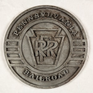 3d Printed PRR Logo Wall Art - Three Dimensional Pennsylvania Railroad ...