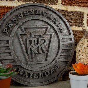 3d Printed PRR Logo Wall Art - Three Dimensional Pennsylvania Railroad ...