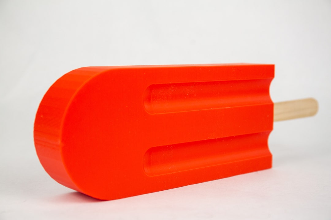 3D Printed Jumbo Popsicle, XL Replica Ice Cream Decor, Oversized Frozen ...