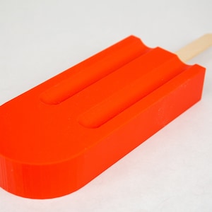 3D Printed Jumbo Popsicle, XL Replica Ice Cream Decor, Oversized Frozen ...