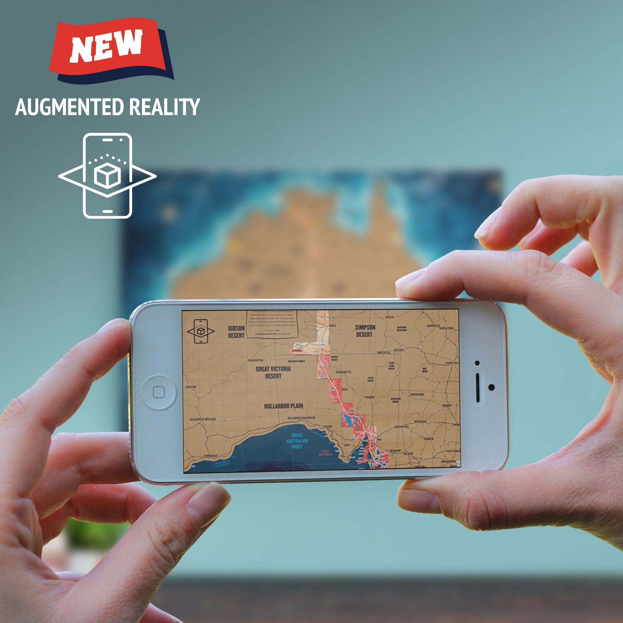 Scratch off Map of Australia. Roadtrips Edition - a Great Travel Gift ...