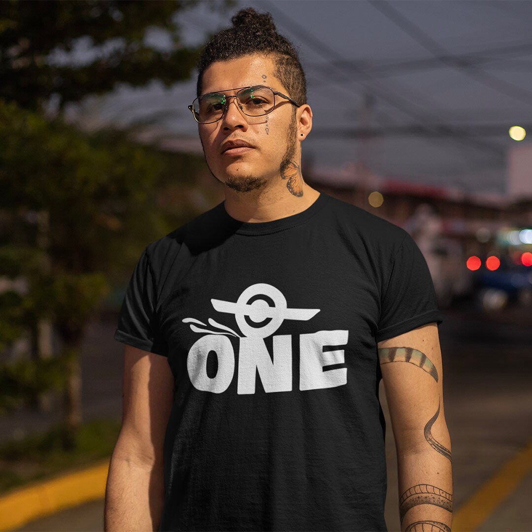 Onewheel "one" Tshirt Design on Black - Etsy