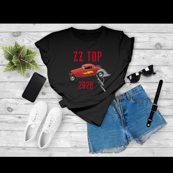 ZZ Top Concert Tshirt With the ELIMINATOR Icon Key Chain - Etsy