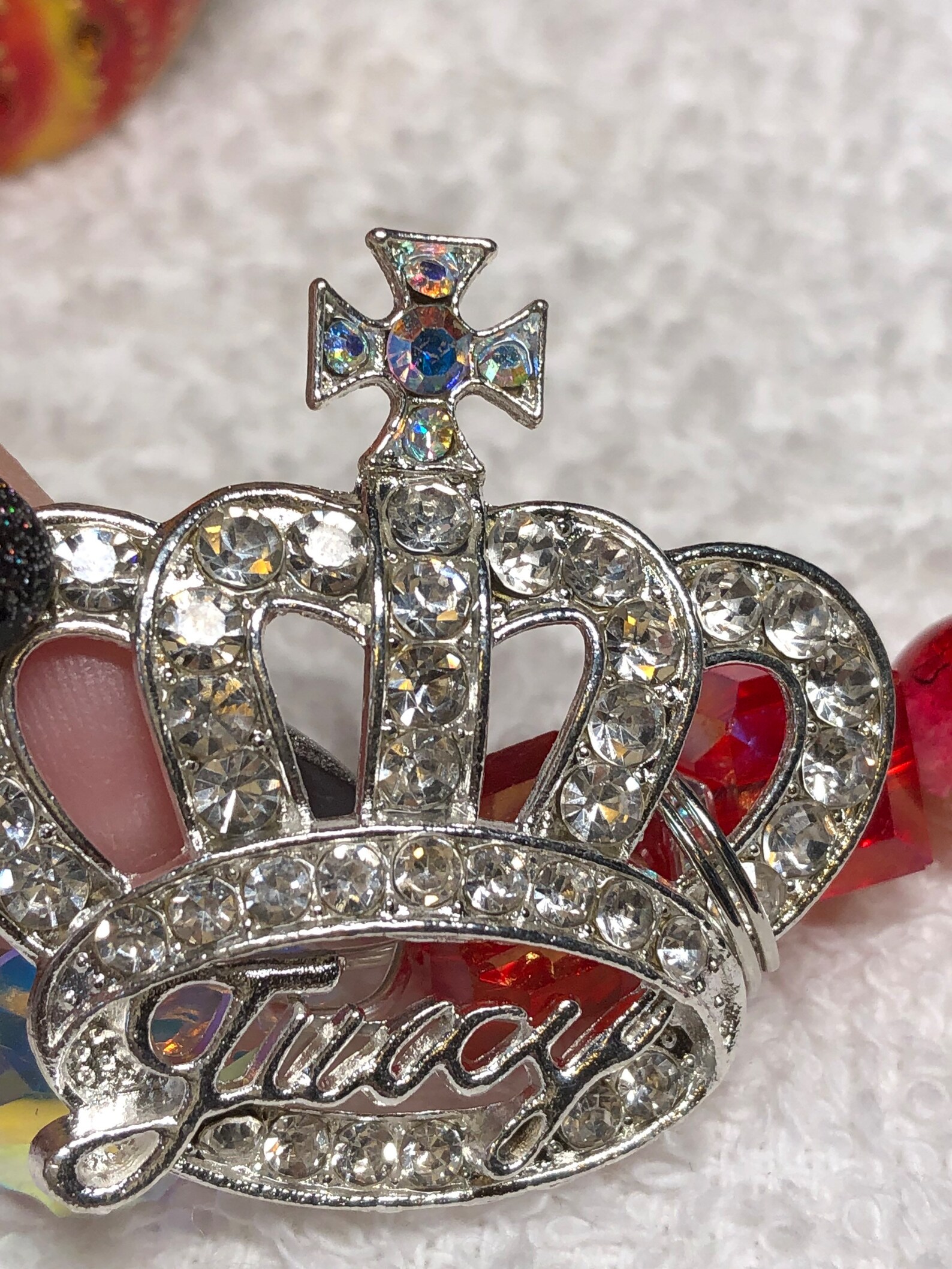 Adorable BLING CROWN Key Fob/keychain for Phone Decorate Your - Etsy