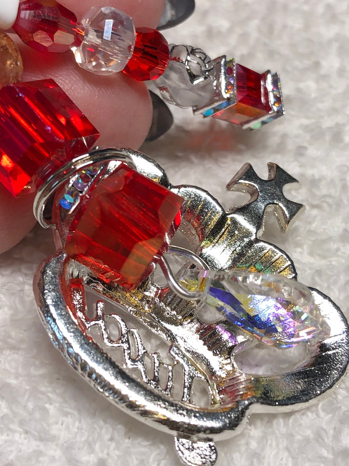 Adorable BLING CROWN Key Fob/keychain for Phone, Decorate Your Pocket ...