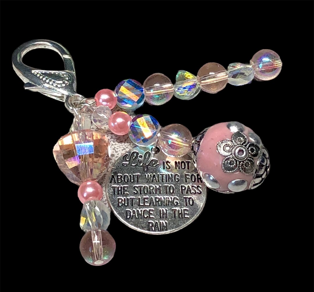 PINK Indo, Glitter Dazzling Key Fob/keychain for Phone/decorate Your ...