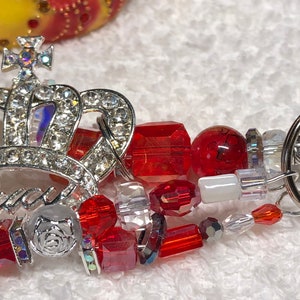 Adorable BLING CROWN Key Fob/keychain for Phone, Decorate Your Pocket ...