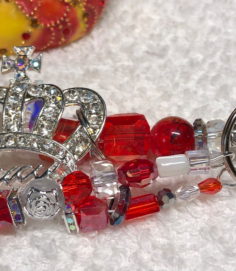 Adorable BLING CROWN Key Fob/keychain for Phone, Decorate Your Pocket ...