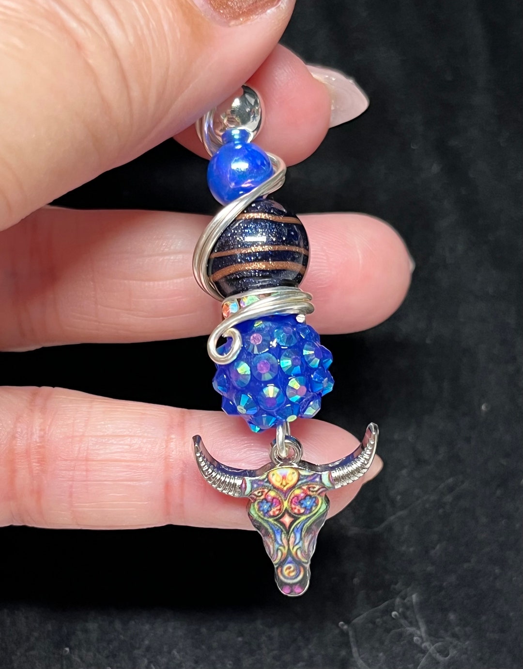 Innovative Design Pandora Like Charm Pendant, Steer Charm and Bright ...