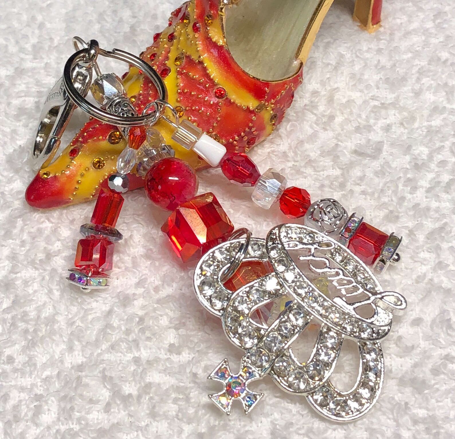 Adorable BLING CROWN Key Fob/keychain for Phone Decorate Your - Etsy