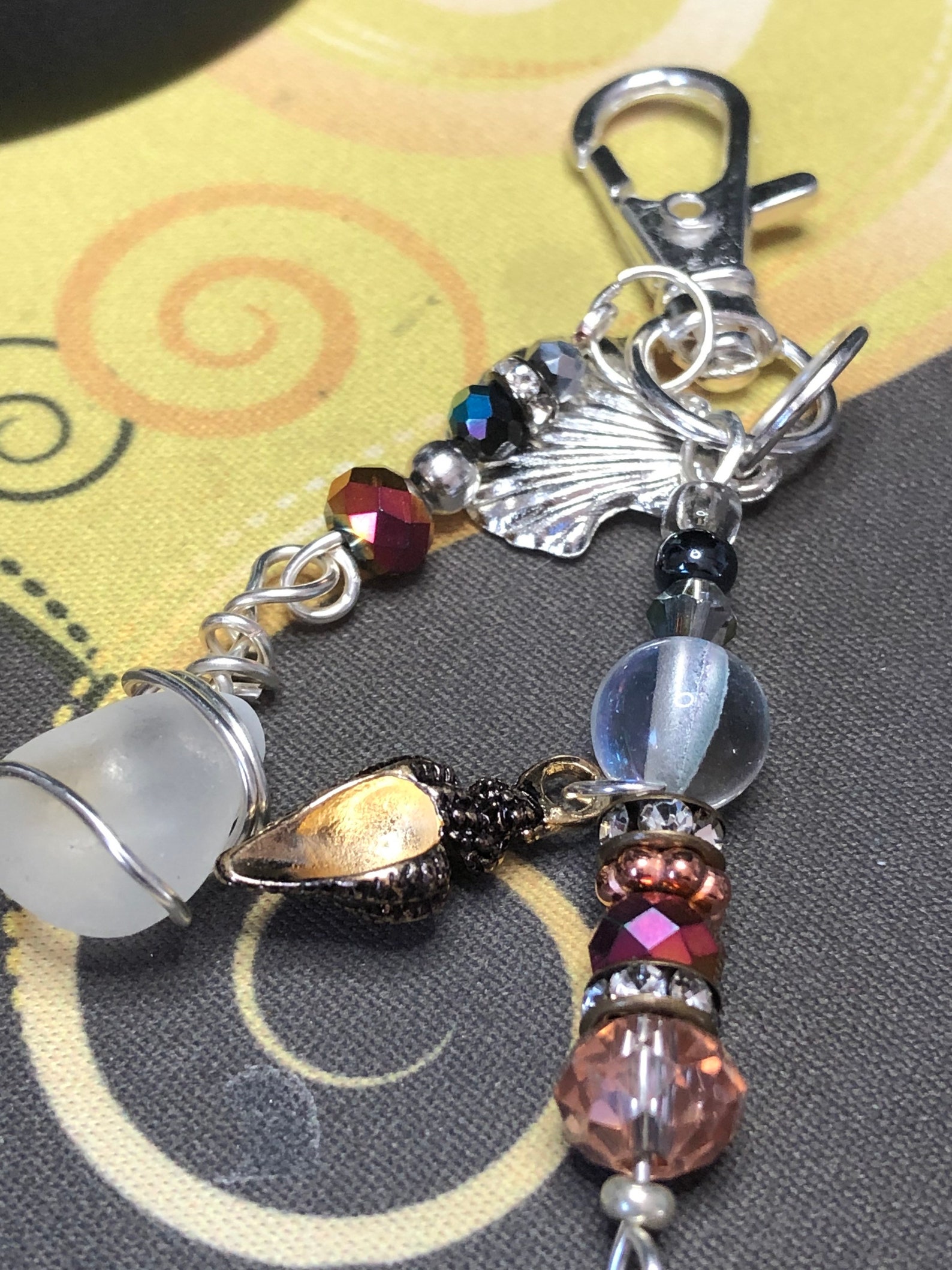 SEA/BEACH Theme Key Fob/keychain for Phone, Decorate Your Purse or ...