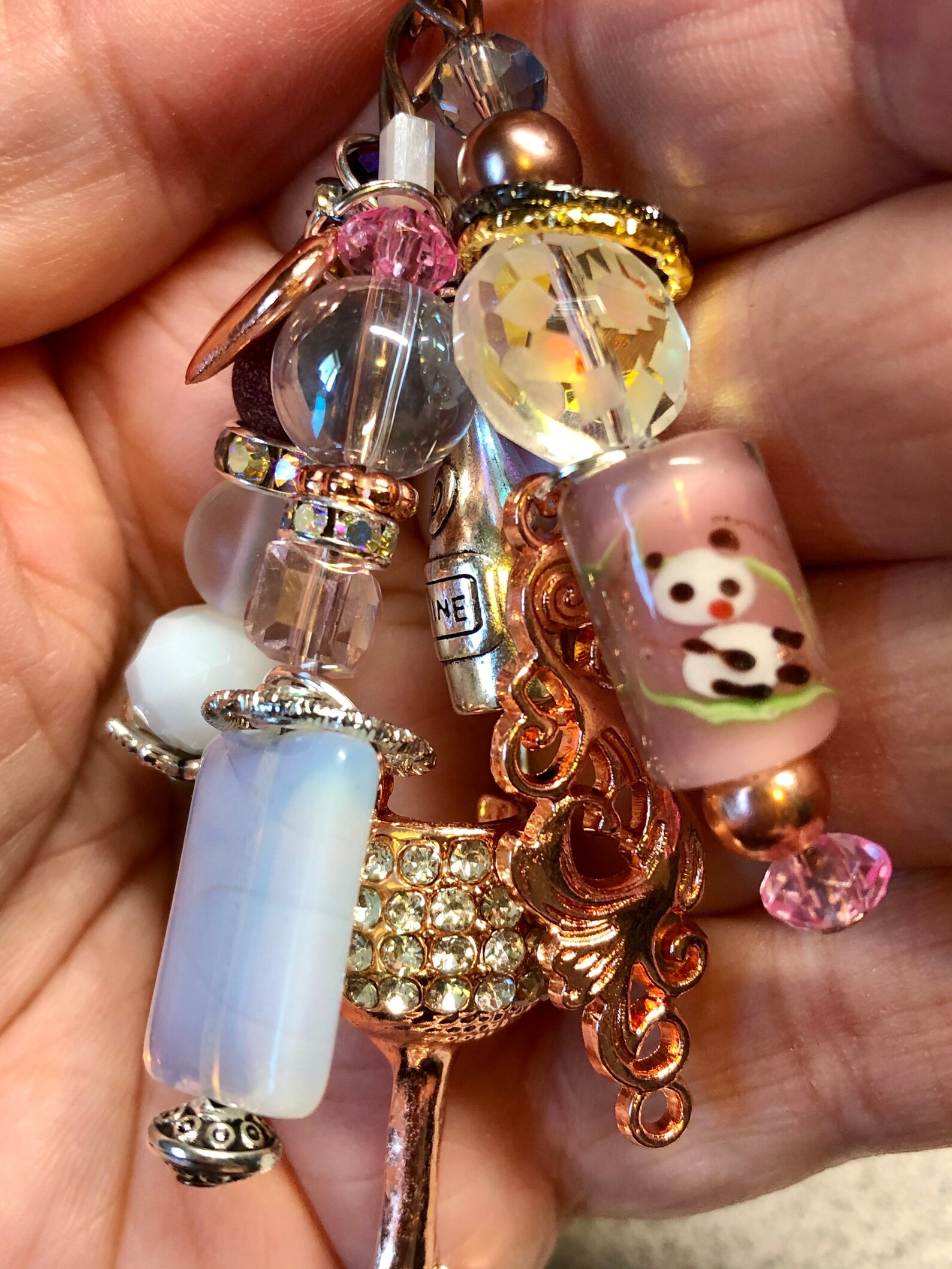 Glitter Key Fob/keychain for Phone Decorate Your Purse or | Etsy