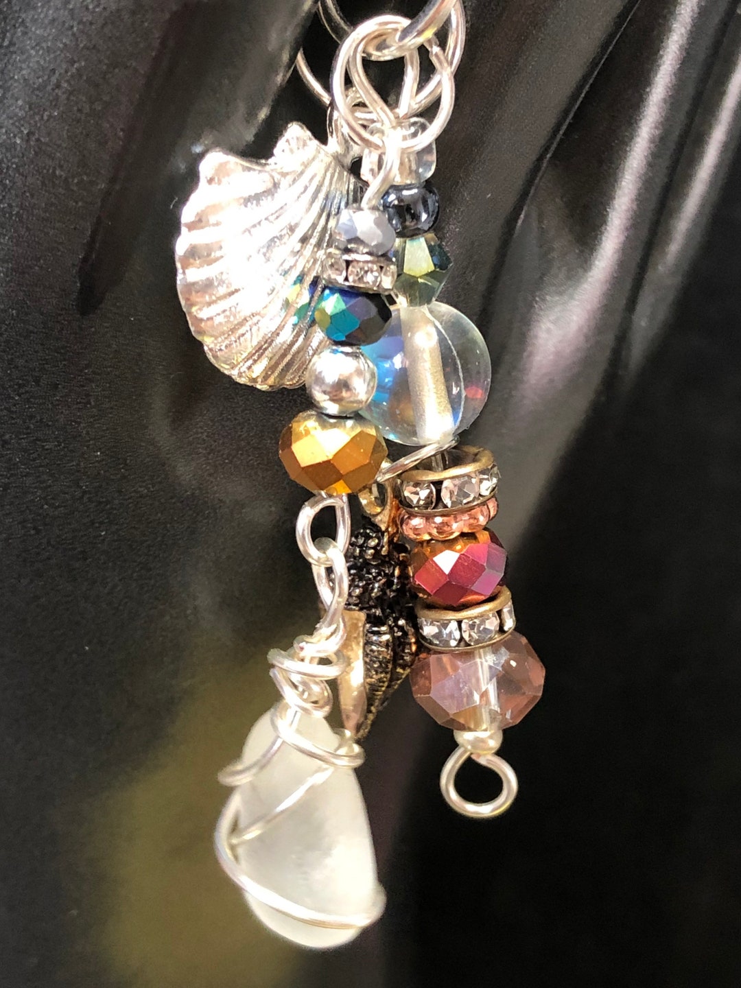 SEA/BEACH Theme Key Fob/keychain for Phone, Decorate Your Purse or ...