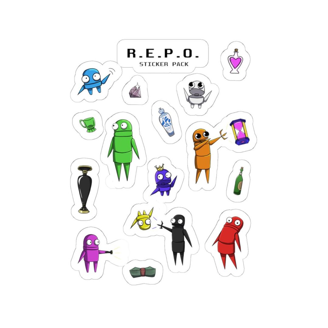 REPO Semi Bots Sticker Pack - Etsy