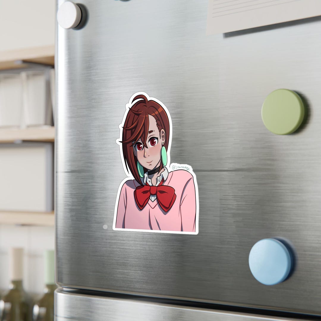 Anime Vinyl Stickers, Momo Ayase Design, - Etsy