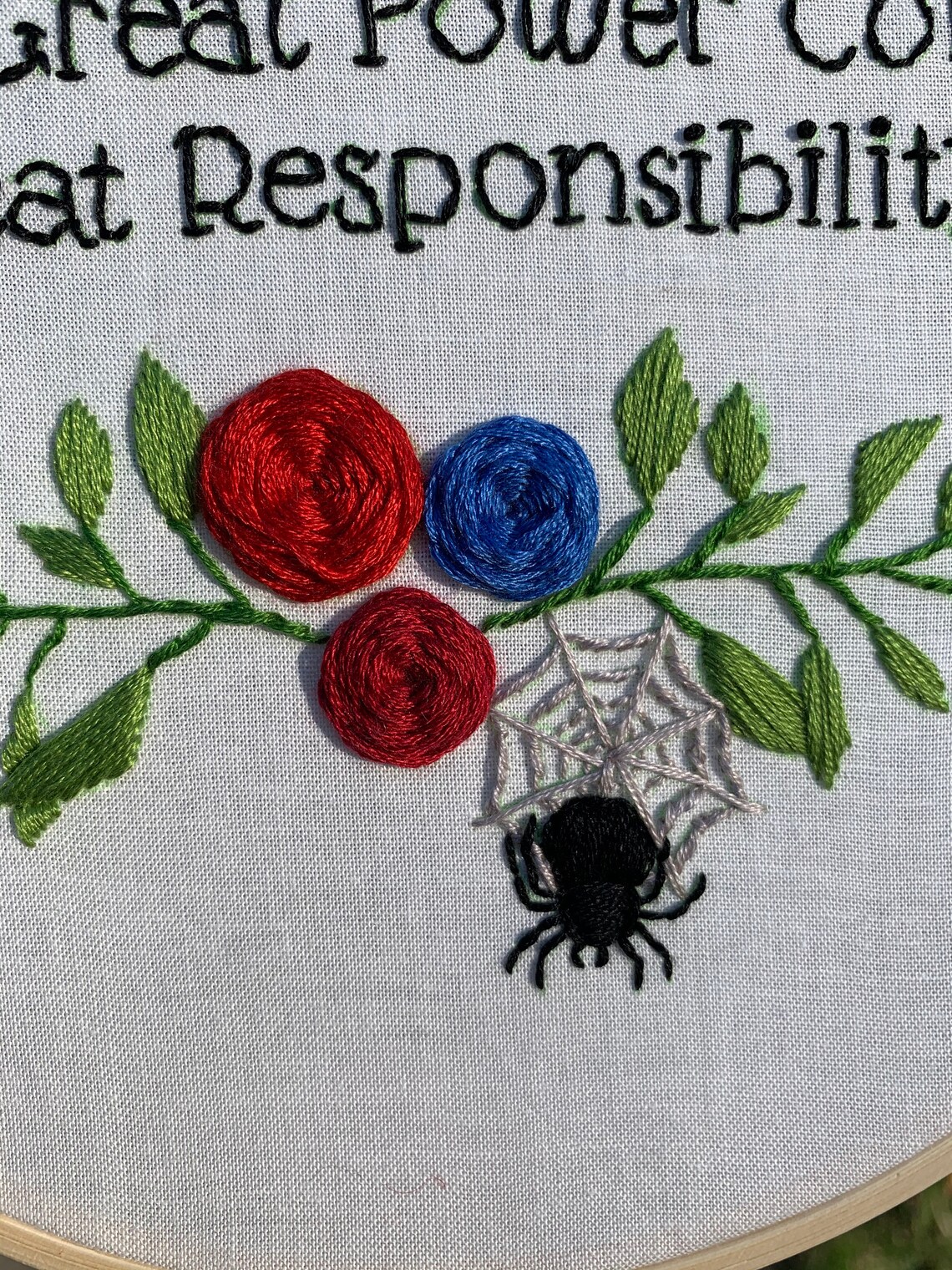 Marvel Embroidery Marvel Spiderman Spiderman Embroidery Beginner ...