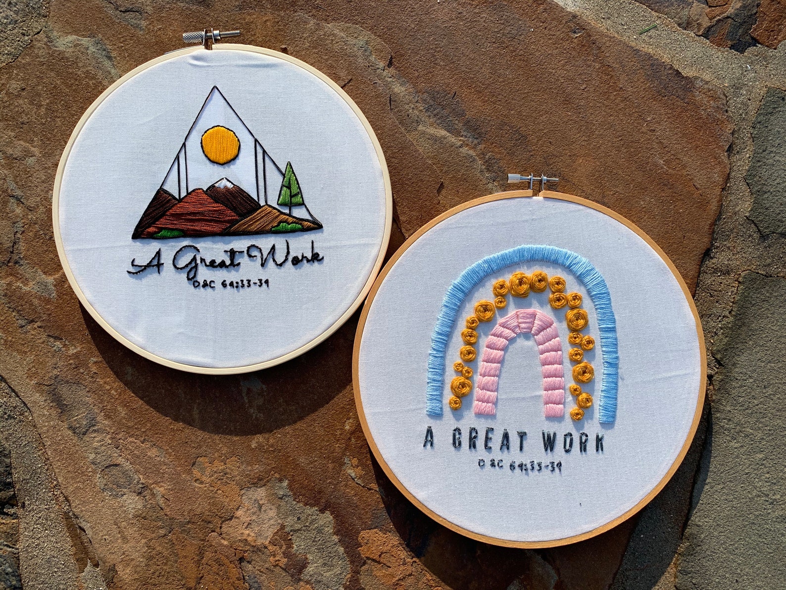 A Great Work 2021 LDS Youth Theme Embroidery Pattern- LDS- Digital ...