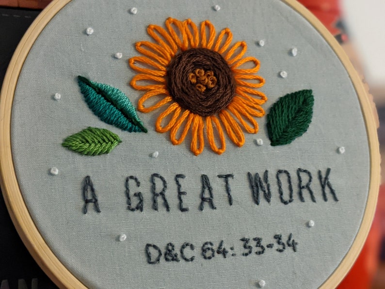 A Great Work Flower- A Great Work- YW Theme 2021- LDS Youth Theme 2021 ...