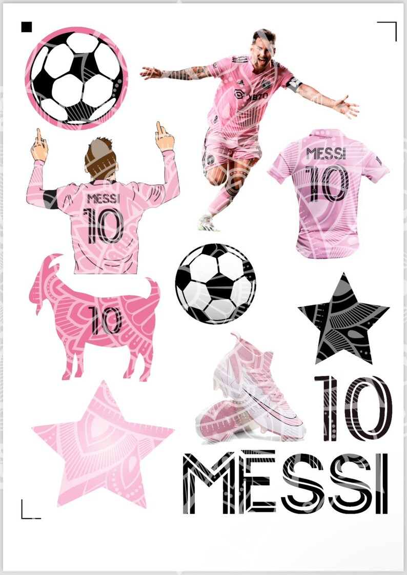 Messi Cake Topper - Etsy