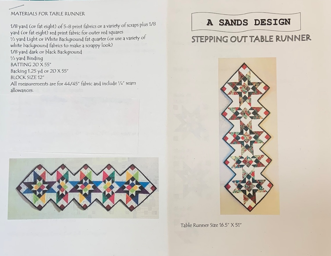 Stepping Out Pattern - Etsy