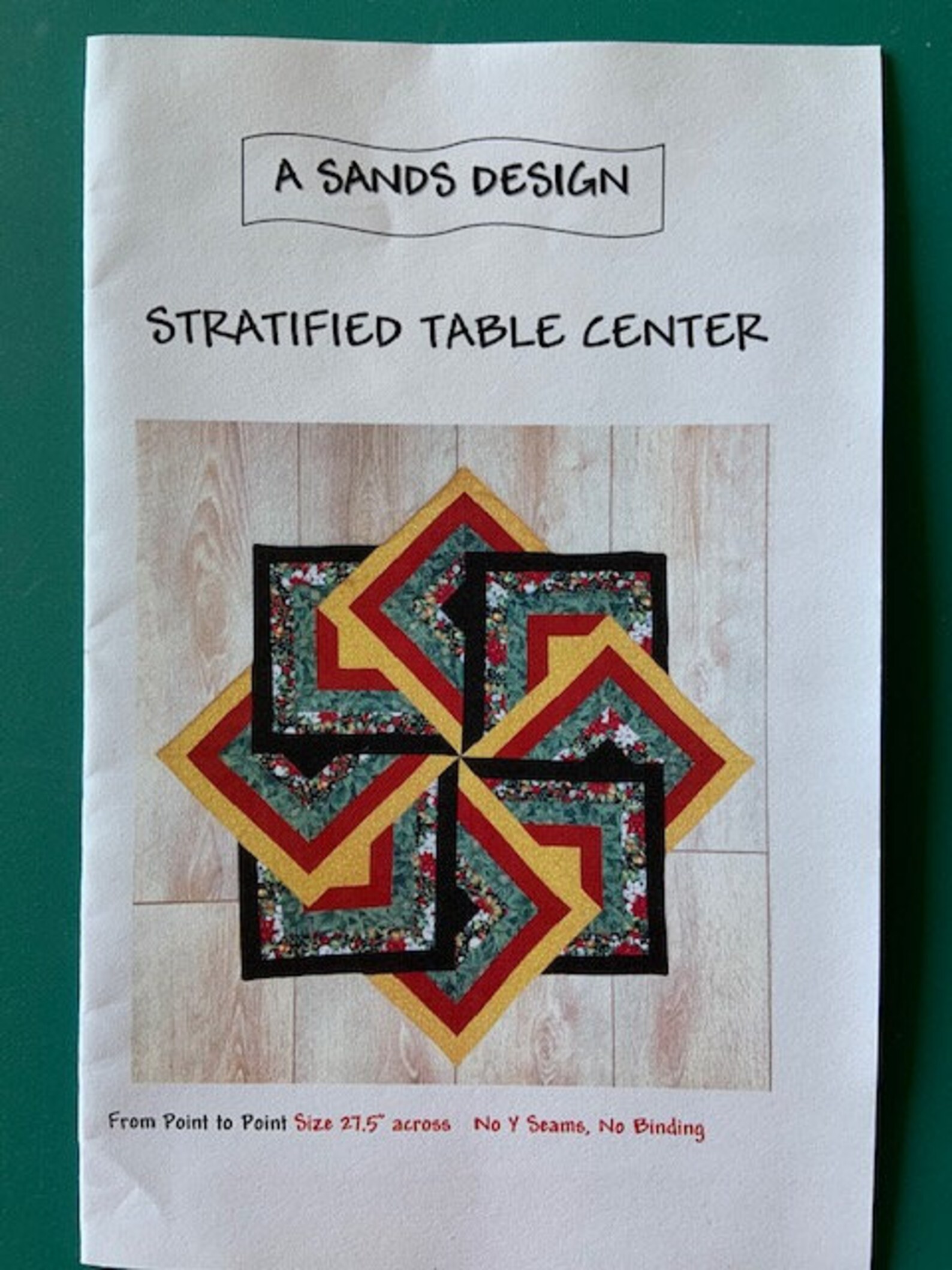 Stratified Table Centre Quilt Kit - Etsy