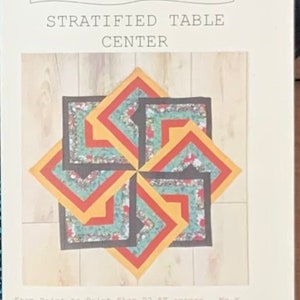 Stratified Table Centre Quilt Kit - Etsy
