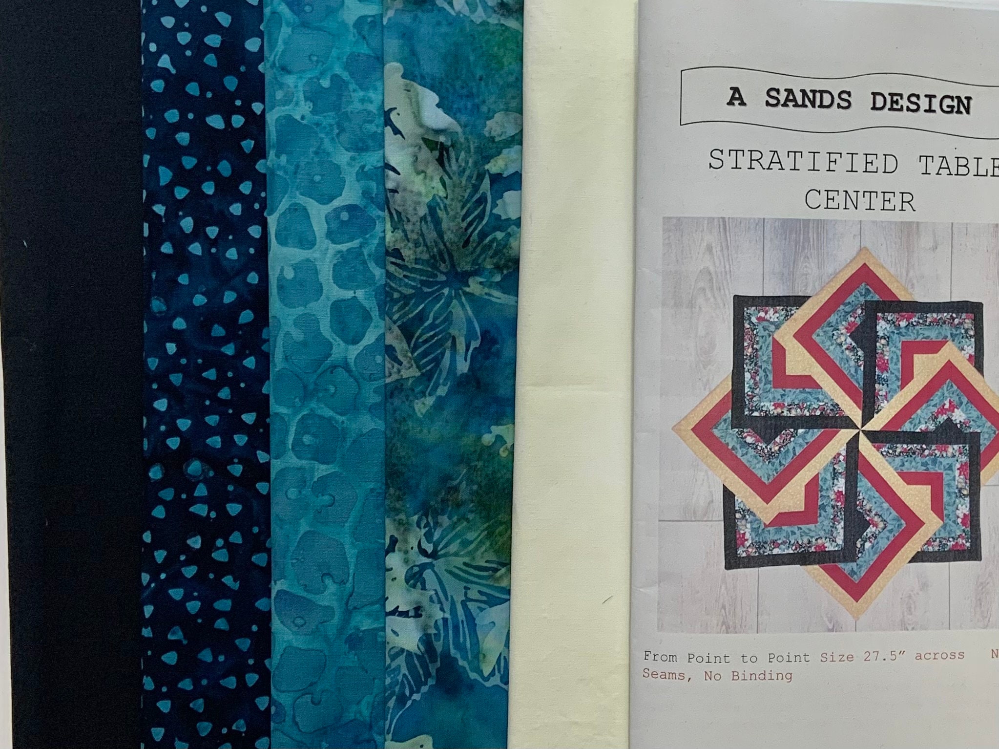 Stratified Table Centre Quilt Kit - Etsy