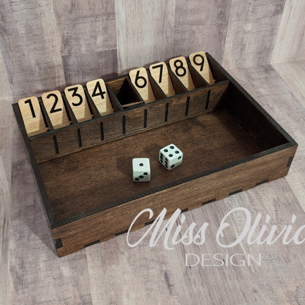Shut the Box - Etsy Canada