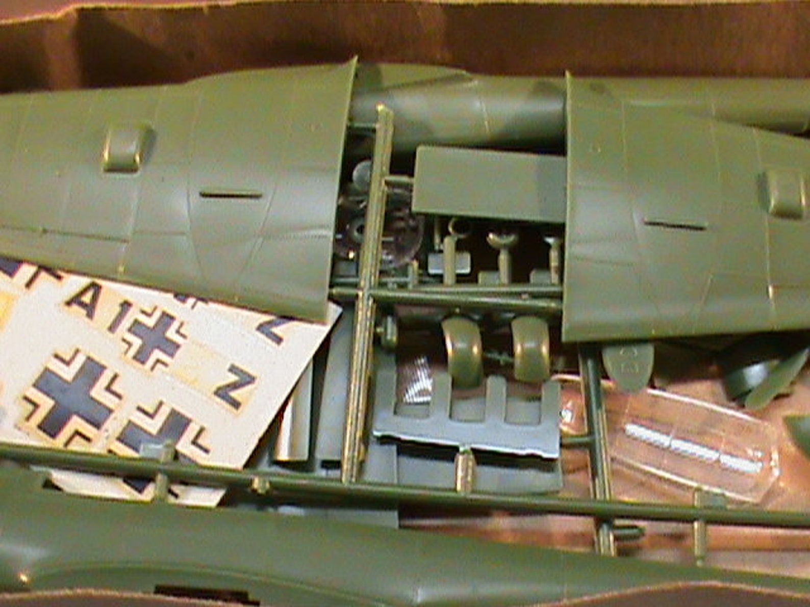 Vintage 1967 LINDBERG LINE Dornier Do17z WW2 German Bomber 1/72 Model ...