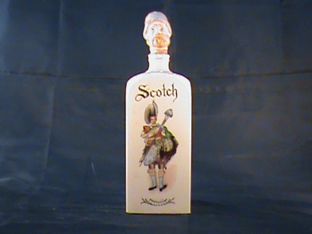 Vintage White Ceramic Collectible Scotch Whisky Decanter No Chips No ...
