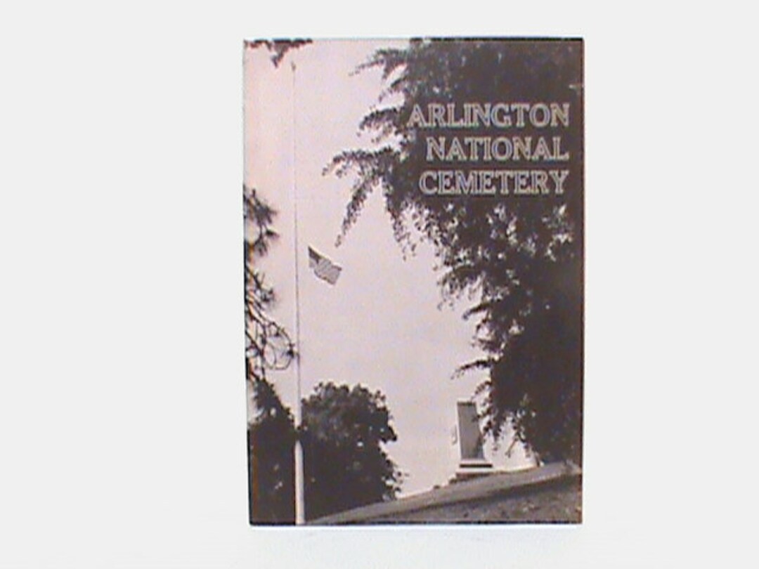 Vintage 1980 Arlington National Cemetery Visitors Brochure - Etsy