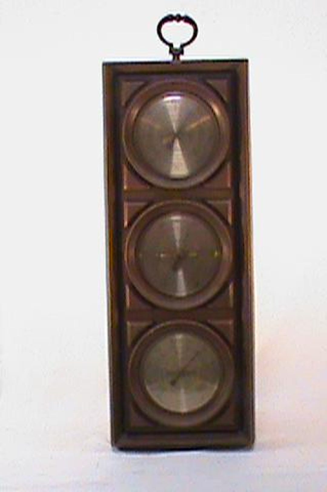 Vintage 1960’s Springfield Thermometer Barometer Humidity Meter Plastic ...