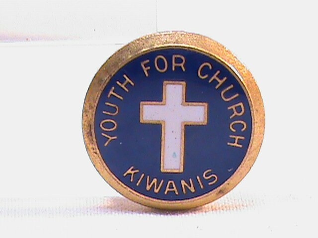 3-vintage Religious Lapel Pins Youth for Church Kiwanis 1/20 10k Gold ...