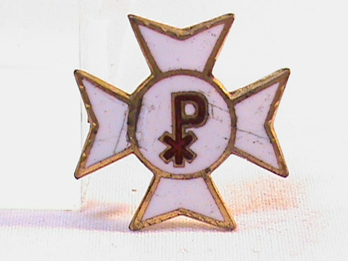 3-vintage Religious Lapel Pins Youth for Church Kiwanis 1/20 10k Gold ...