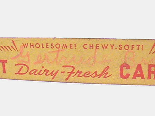 Vintage KRAFT Caramel Advertising Cardboard Ruler - Etsy