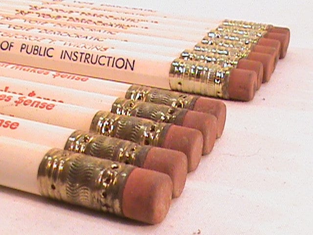 Lot of Vintage Political Campaign Pencils Re-elect George Wilkins and ...