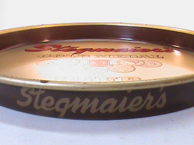 Vintage STEGMAIER'S Gold Medal Beer 12advertising Metal Serving Tray - Etsy