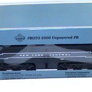 Vintage Life-like Trains Proto 2000 Series PB Locomotive HO Scale New York Central Car No. 21620 ...