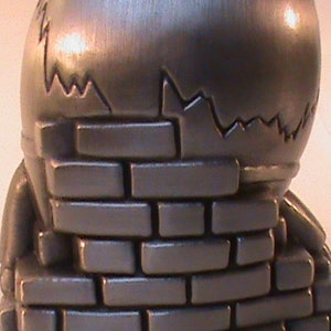 Vintage Pewter Humpty Dumpty Bank - Etsy