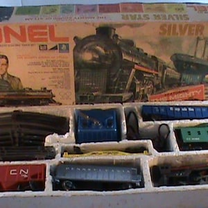 Vintage 70s Lionel Silver Star O-27 Gauge Train Set - Etsy