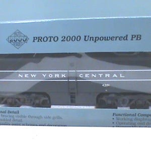 Vintage Life-like Trains Proto 2000 Series PB Locomotive HO Scale New York Central Car No. 21620 ...